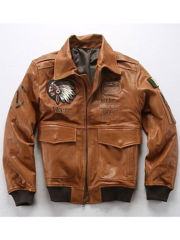 RFF A2 Indian Pilot Leather Jacket – The Famous Jackets