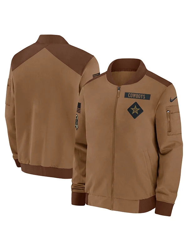Dallas Cowboys Salute To Service Jacket – The Famous Jackets