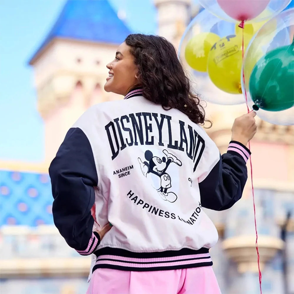 Disneyland Mickey Mouse Letterman Jacket – The Famous Jackets